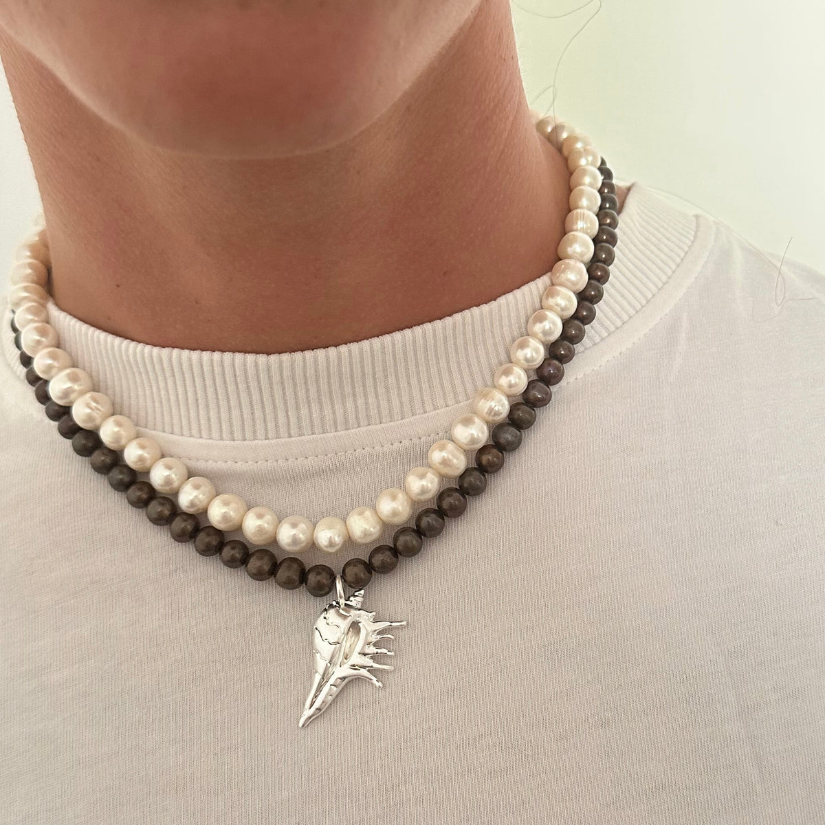 Arlo Pearl Necklace – Briwok